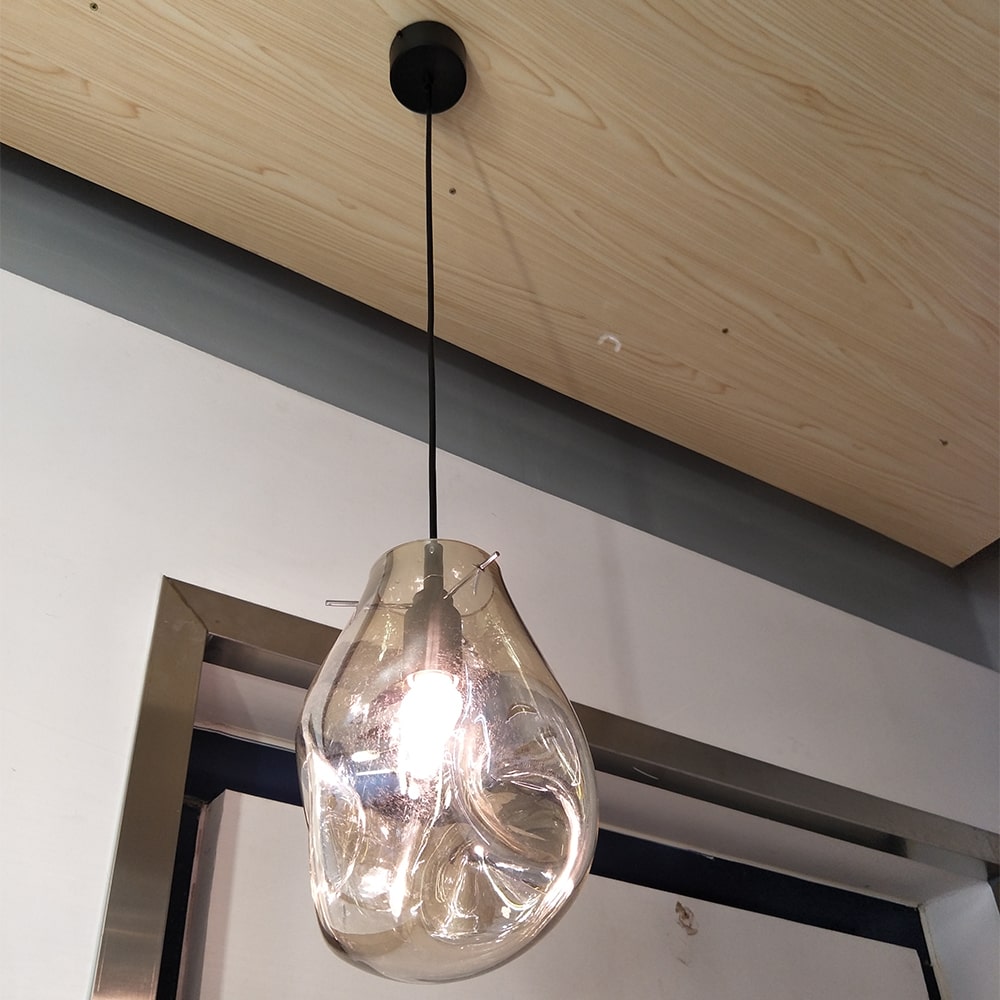 Bomma soap Blue Pendant lamp – One Two modern lighting factory