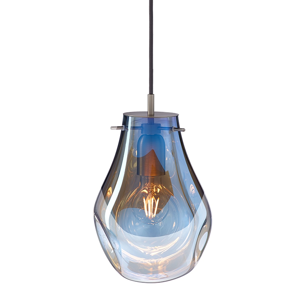 Bomma soap Purple Pendant lamp – One Two modern lighting factory