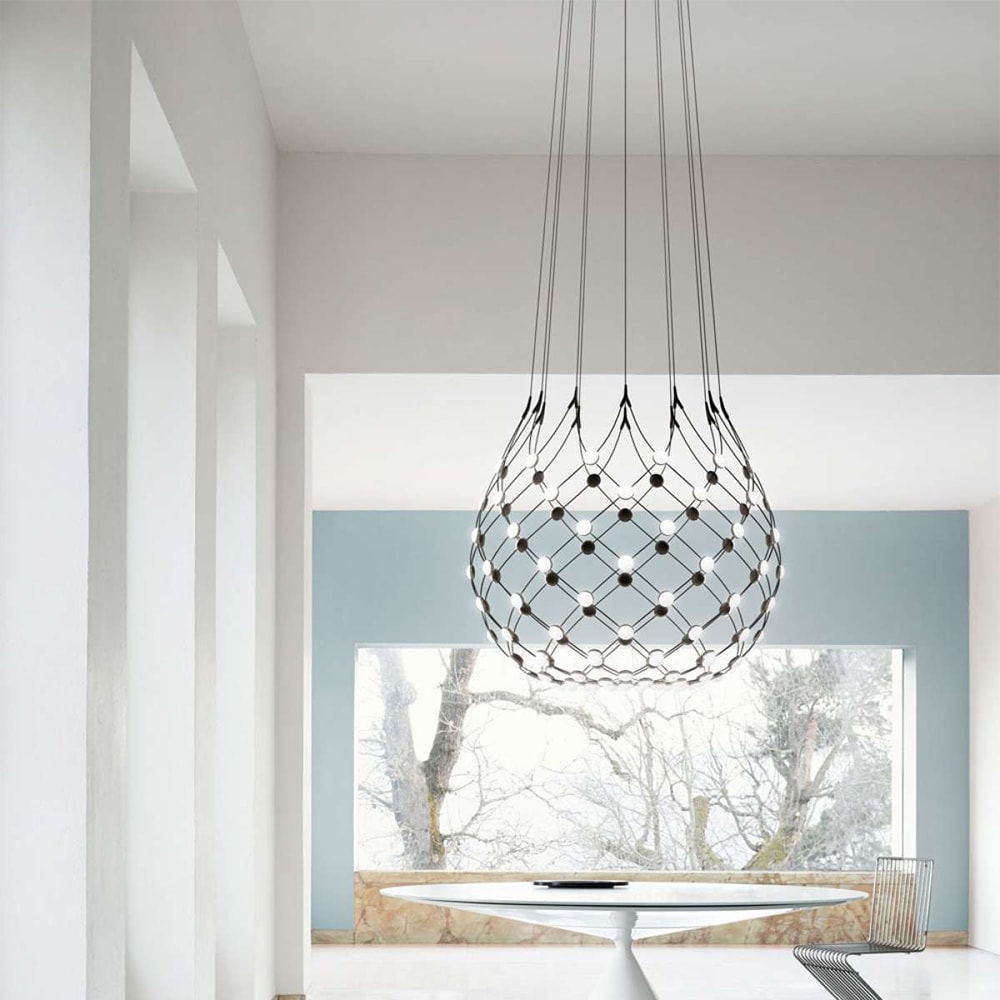 Luceplan Mesh pendant lamp – One Two modern lighting factory