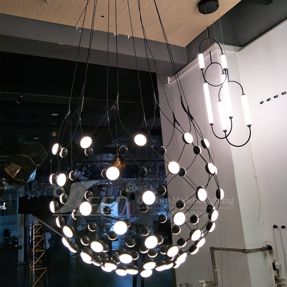 Luceplan Mesh pendant lamp – One Two modern lighting factory