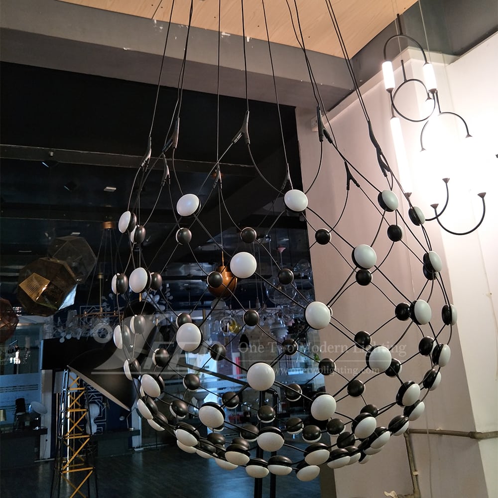 Luceplan Mesh pendant lamp – One Two modern lighting factory