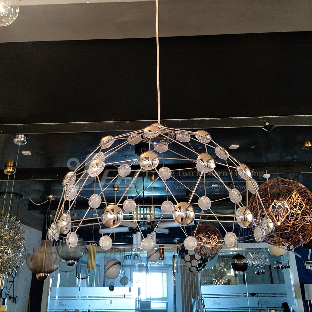 kare modular Semicircle led Pendant lamp – One Two modern lighting factory